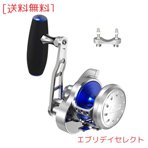 WATACHAMPワタチャンプ カリビアン（Caribbean） ジギング専用ベイトリール 大物用 レバードラグリール パワーハンドル 全身金属精密機械