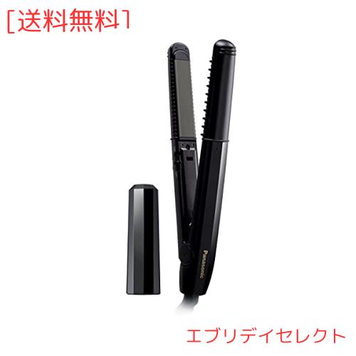 パナソニック コンパクトアイロン ショートヘア＆メンズ向け アレンジ・ストレート 2Wayタイプ 黒 EH-HV19-K