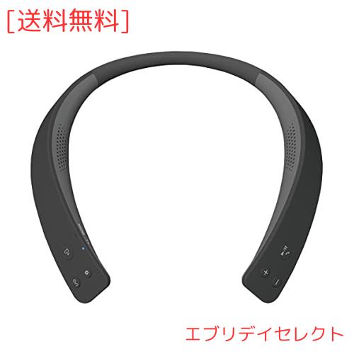 パナソニック ワイヤレスネックスピーカー 首掛けスピーカー Bluetooth マイク搭載 ハンズフリー 約13時間連続再生 SC-WN10-K ブラック