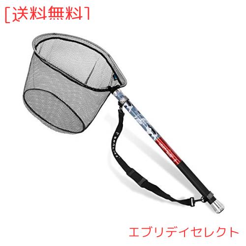 サンライク（SANLIKE）玉網 タモ網 伸縮式 ランディングネット 12段階 11段階 7段階 小継玉の柄 釣りネット 釣り 4つ折り枠 すくい網 淡