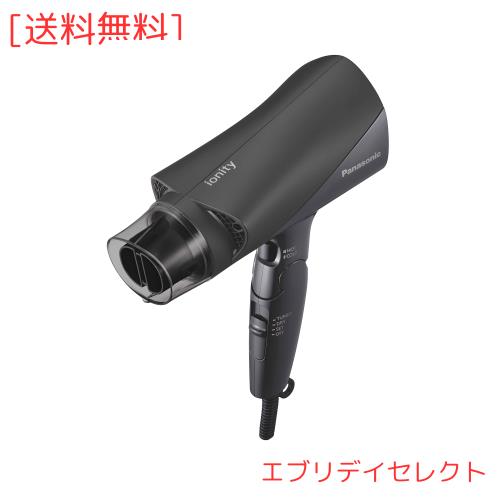 パナソニック ドライヤー イオニティ パワフル乾燥 大風量 マイナスイオン ブラック EH-NE6J-K