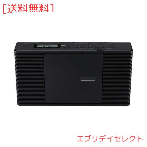 東芝(TOSHIBA) TY-C260-K AUX (ブラック) CDラジオ ワイドFM対応