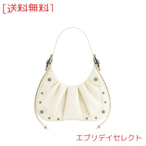 [JW PEI] Gabbi エンボスハンドバッグ - ホワイト