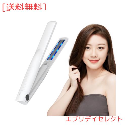 Kiboer 超音波トリートメント アイロン トリートメントアイロン ツヤ髪 超音波トリートメント トリートメント浸透促進 ヘアアイロン ヘア