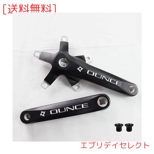 Prowheel 自転車用クランクアーム 方形穴クランクセット ペア 普遍的 175MM/170MM/165MM/152MM/127MM自転車用鍛造合金6061 T6 BCD 130MM