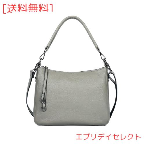 [MFFOR] ショルダーバッグ 本革 レディース 2way 斜め掛けバッグ ハンドバッグ 斜めがけ 肩がけ 手提げ ファスナーポケット付き 軽量 大