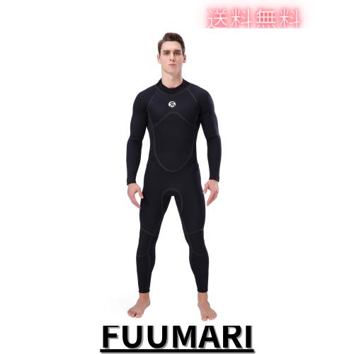 MORGEN SKY ウェットスーツ 3mm メンズ セミドライ ネオプレン 裏ジャージ フルスーツ バックジップ仕様 ダイビング サーフィン SUP 釣り