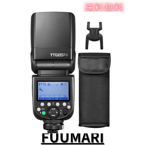 【正規品 技適マーク付き日本語説明書付】GODOX Thinklite TT685II-S TTL 2.4G 無線ラジオシステム マスターとスレーブ スピードライト