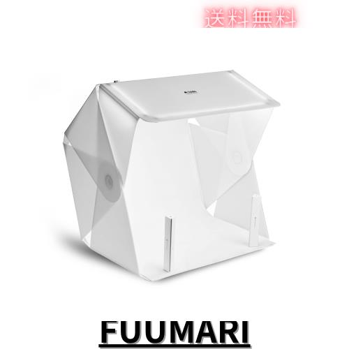 Foldio3 + へーローバー｜60cm ポータブル写真撮影スタジオライトボックス、へーローバーLEDライト付属品付き｜ORANGEMONKIE｜世界初 オ