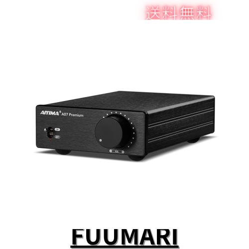 AIYIMA A07 Premium TPA3255 パワーアンプ 300Wx2 D級ステレオデジタルオーディオアンプ 2.0chアンプ パッシブスピーカー用ホームオーデ