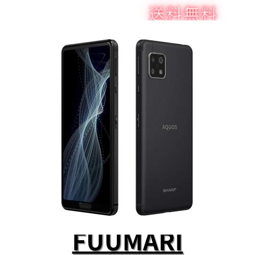 SHARP SIMフリースマホ AQUOS sense4 ブラック
