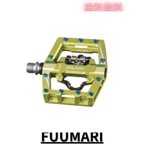 Funn マンバ S (Mamba S) ビンディング ペダル - 片面 SPD 対応 マウンテンバイク ペダル - 片面 フラットペダル - マウンテンバイク BMX
