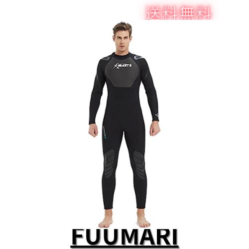 MORGEN SKY ウェットスーツ メンズ 2mm/3mm ワンピース ネオプレン素材 胸スキン ダイビング サーフィン 素潜り フィッシング バックジッ