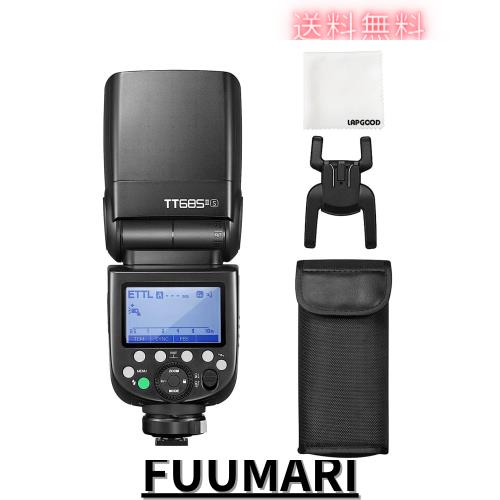 【Godox正規代理】GODOX TT685II-S TTLカメラフラッシュ 1/8000S高速同期 クリップオンストロボ HSS 2.4GワイヤレスXシステム 230フルパ