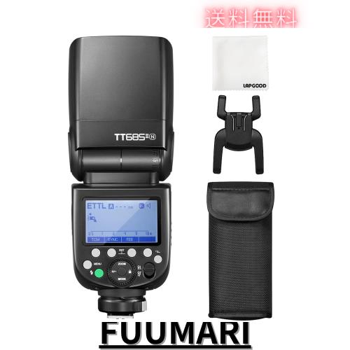 【Godox正規代理】GODOX TT685II-N TTLカメラフラッシュ 1/8000S高速同期 クリップオンストロボ HSS 230フルパワー 2.4GワイヤレスXシス