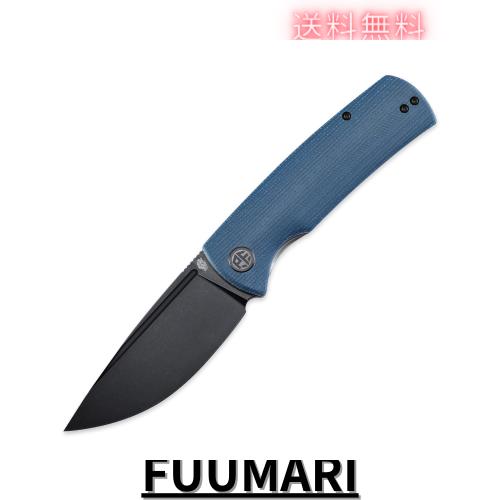 Petrified fish PFP01 Beluga 折りたたみナイフ3.62インチK110サテンブレードスチールMicartaハンドルEDCアウトドアキャンプ用ポケット折