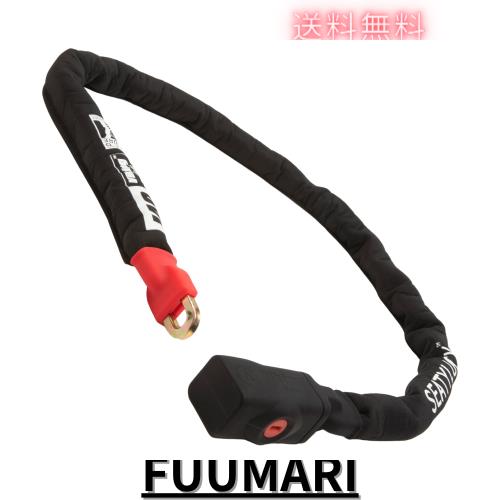 Seatylock バイキング 鍵付き自転車ロックチェーン - 特許取得済み自転車ロック盗難防止 ソールドセキュア シルバー - ウルトラライト自
