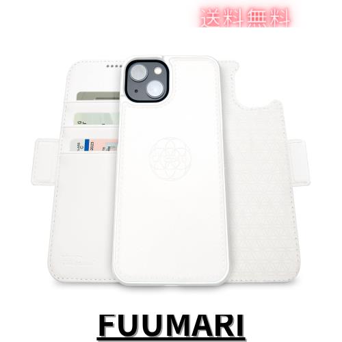 Dreem フィボナッチ（Fibonacci）2イン1 財布型ケース Apple iPhone 14 ＆ iPhone 16e用 - 高級ヴィーガンレザー製 マグネット着脱式 耐衝