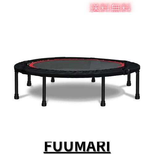 トランポリン フィットネス 折りたたみ式で 大型 8本脚 122cm 耐荷重200kg 折りたたみ 収納便利 静音設計 ジム 家庭用 子供用 大人用 室