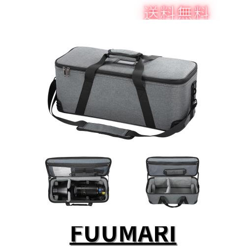 NEEWER キャリングバッグ ショルダーストラップ、ハンドル 可動フォームパッド付き スタジオライト CB300B CB200B FS150B CB100C CB60B R