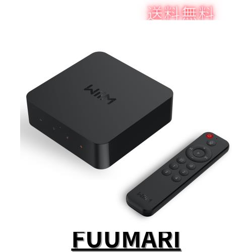 【直輸入品】WiiM Pro Plus AirPlay 2 レシーバー、Chromecast Audio、WiFi Multiroom Streamer、Alexa、Siri、Google Assistantに対応、