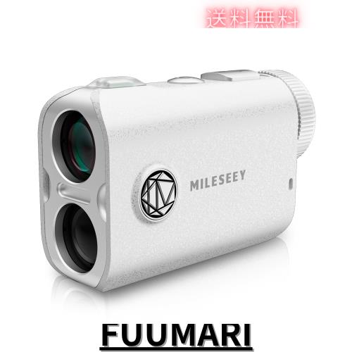 MiLESEEY ゴルフ レーザー距離計 【IP65防水/手のひらサイズ/超速0.1S測定】 PF1 超小型 1000yd対応 高透過率 7.5°視野角 6倍望遠 高低
