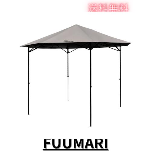 【限定！】SOLO UP ワンアクション タープ ワンタッチ タープテント キャンプ テント アウトドア バイザー サンシェード ヘキサ 3m 200/