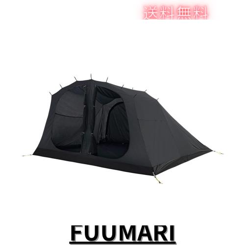 3F UL GEAR JIACHONG16-2.0 トンネルテント 16？ 防水4000＋ 通気 大型 2m高さ 70Dナイロン 日除け 六つ天窓 6〜10人用 煙突穴付き メッ