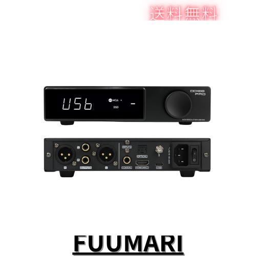 SMSL DO100 PRO 2xES9039Q2M バランスDAC、XMOS XU316 PCM768kHz DSD512 USB DAC、USB/Bluetooth5.1 LDAC/光/同軸/HDMI ARC入力コンバー