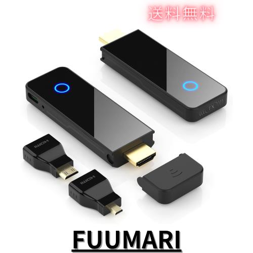 ワイヤレスhdmi無線 HDMI の送信機と受信機、BEQOOL 1080P HD ワイヤレスディスプレイアダプター、2.4/5GHz対応、滑らかなビデオ/可聴周