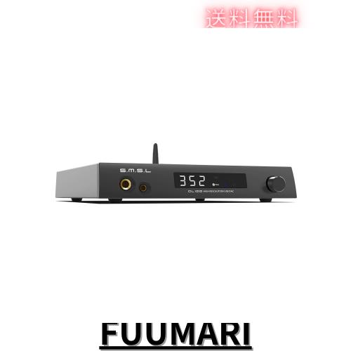 S.M.S.L DL100 Bluetooth DAC ヘッドホンアンプ プリアンプ 一体型 「CS43131」x4搭載 / MQA・ハイレゾ・DSD音源対応/LDAC・APTX・APTX-H