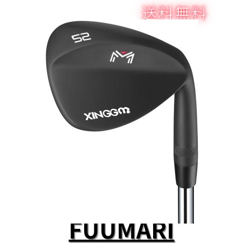 サンドウェッジ 鍛造ゴルフウェッジ 男性用 48/50/52/54/56/58/60 度 ギャップウェッジ ロブウェッジ 右利き用,ミルドフェースでスピン量