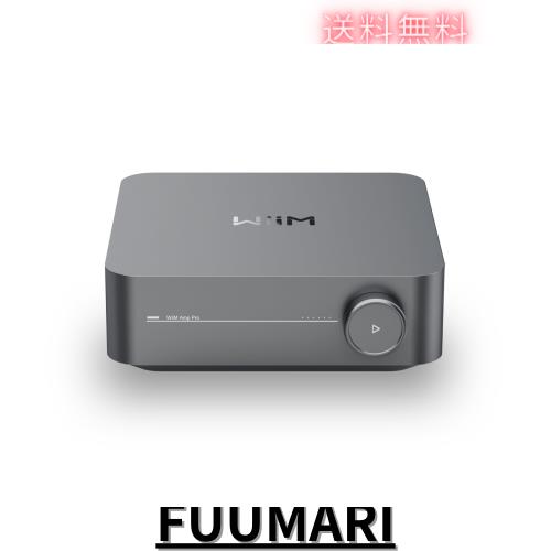 【直輸入品】WiiM Amp Pro：マルチルームストリーミングアンプ | Google Cast、Alexa対応 | HDMI、音声制御 | Spotify、Amazon Music、Ti