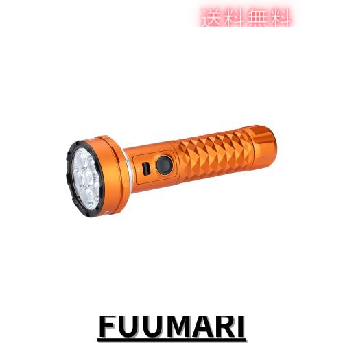 OLIGHT(オーライト) Prowess 多機能懐中電灯 高輝度 5000ルーメン 245メートル 磁気充電 Type-C充電 LEDライト 調光可能 暖白 クール白