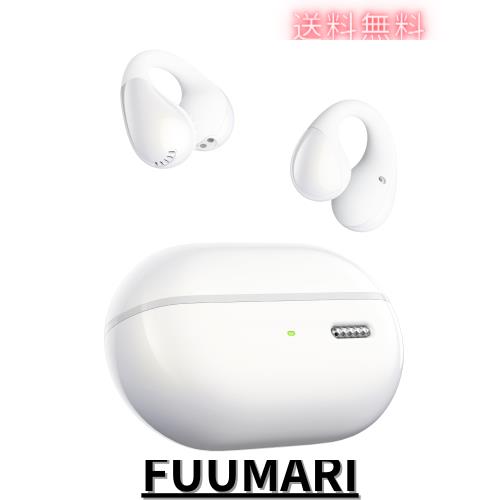 SOUNDPEATS CC イヤーカフ イヤホン 【オープンイヤー ワイヤレスイヤホン Bluetooth 5.4/マルチポイント接続/IPX5防水/最大24時間再生/