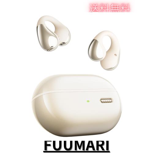 SOUNDPEATS CC イヤーカフ イヤホン 【オープンイヤー ワイヤレスイヤホン Bluetooth 5.4/マルチポイント接続/IPX5防水/最大24時間再生/