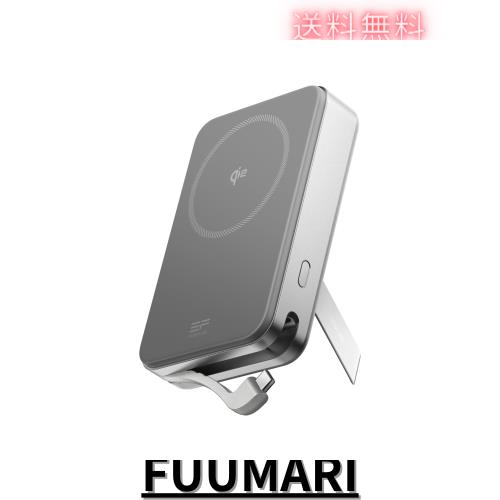 EcoFlow モバイルバッテリー 10000mAh エコフロー PD 65W急速充電対応 Qi2ワイヤレス充電対応 マグネット式 ワイヤレス充電対応 スタンド