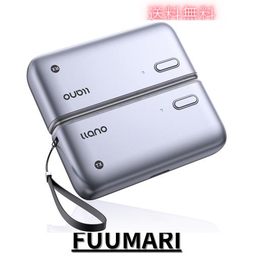「2025年新登場 世界最小クラス」llano ワイヤレスhdmi 無線 送受信機セット 最大50m無線伝送 日本技適認証取得 1080P/2.4G/5G超低遅延