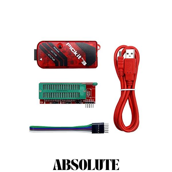 Dovhmoh PICKIT3プログラマー ユニバーサルPIC 2 PICKit 2 PICKIT 3プログラミングアダプターシートの通販は ...