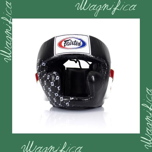 (M, Black Fairtex) - Fairtex Headgear Head Guard Super Sparring HG3 ...