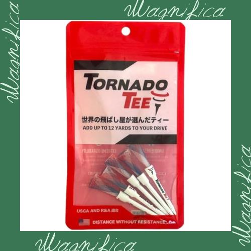 TORNADO TEE 正規品 トルネード ティー ゴルフティー 「 5本入 」 RED＆WHITE＆BLUE(3.25インチ)の通販はau PAY マーケット - Magnal | au ...