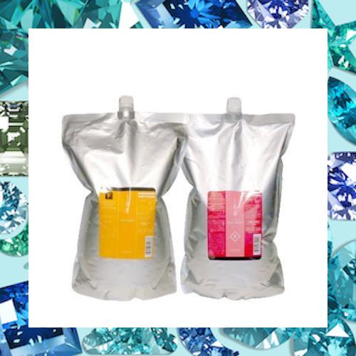 ルベル IAU イオ クレンジング フレッシュメント(シャンプー)2500ml＆イオ クリーム シルキーリペア トリートメント2500ml 詰め替えセット