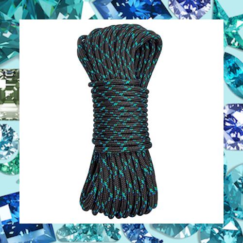 GM CLIMBING UIAA CE 認証 8mm アクセサリーコード ダブルブレード構造 プルージック ランヤード ストラップ作り用 コード クライミング