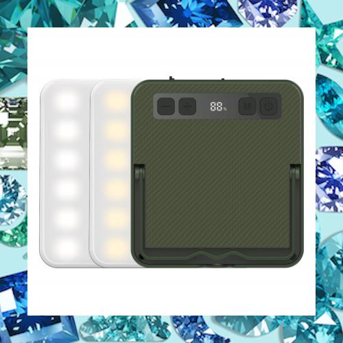 Superway LEDランタン 充電式 昼白色 昼光色 電球色 赤色点灯 SOS 光色/輝度記憶 数字型電気量 輝度表示 三脚接続可能 13400mAh 100調光