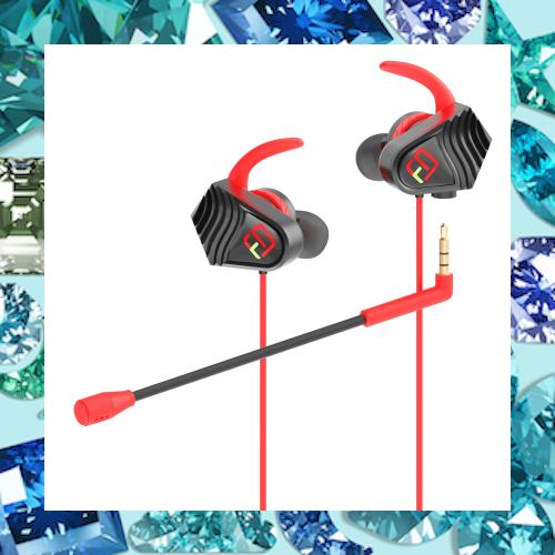 FEDIKER S2 ゲーミングイヤホンヘッドセットマイク付きヘッドホン有線ノイズ低減3.5mmジャック軽量 PS4 PS5 Switch ...