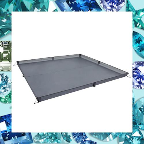 Farfly リビングシート 立ち上がり テントシート お座敷スタイル リビングフロア 耐水圧3000mm 防水 グランドシート 収納袋付き 3サイズ