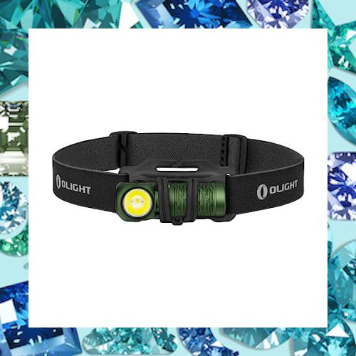 OLIGHT(オーライト) Perun 2 Mini ヘッドライト 懐中電灯兼用 高輝度led 1100ルーメン フラッシュライト 角度調整可能 充電式 IPX8 防水