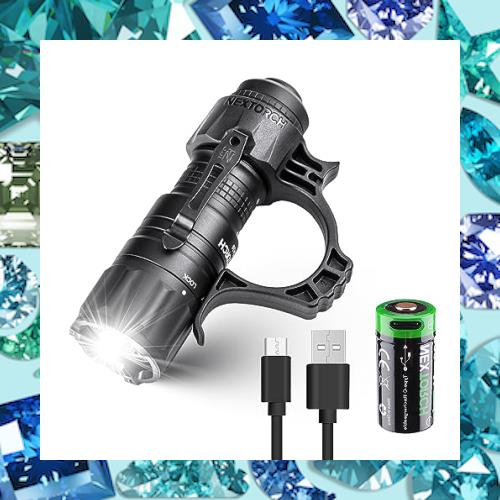NEXTORCH TA20 懐中電灯 小型 led 強力 充電式 1000ルーメン フラッシュライト タクティカルライト 高輝度 多機能 軽量 明るい 5モード
