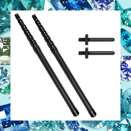 DOBEN カーボン タープポール テントポール 無段階調節 スライド伸縮式 軽量 コンパクト 2本セット