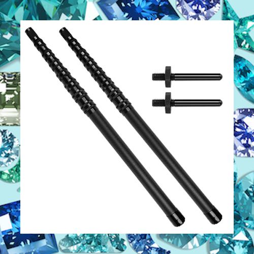 DOBEN カーボン タープポール テントポール 無段階調節 スライド伸縮式 軽量 コンパクト 2本セット